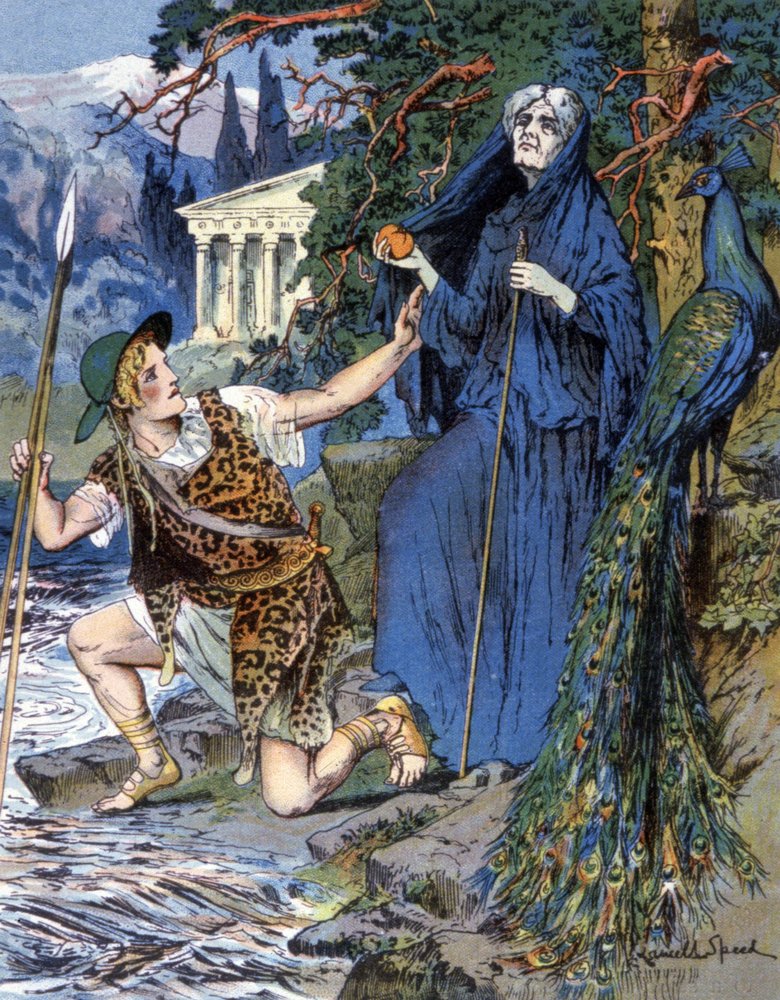 Jason and Hera by Lancelot Speed: Buy fine art print