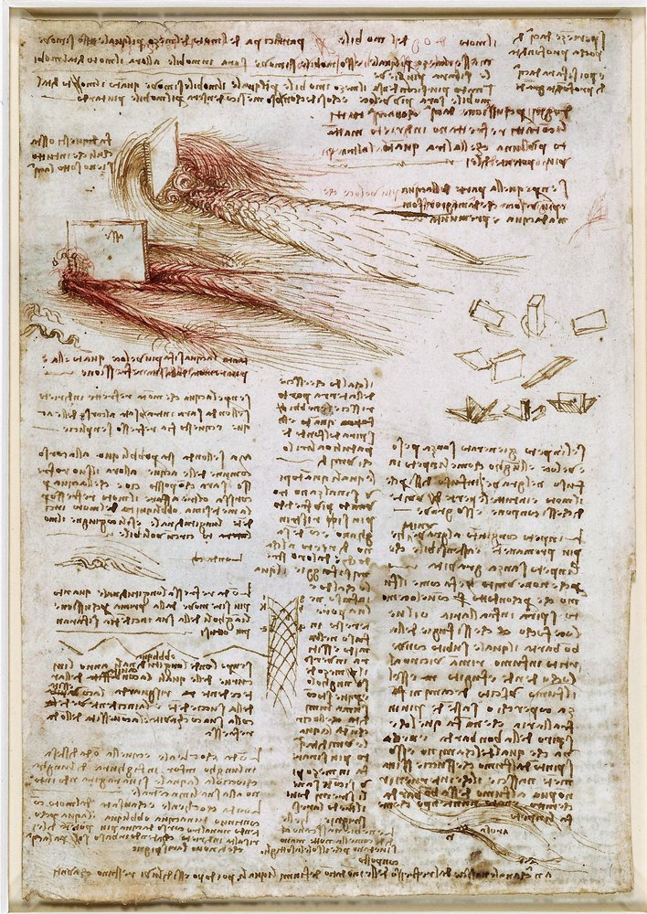 Studies of Water by Leonardo da Vinci: Buy fine art print
