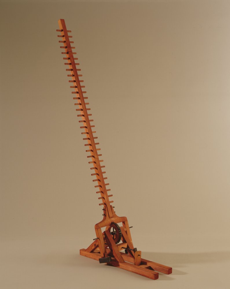 Model Reconstruction of da Vinci's Design for a Ladder