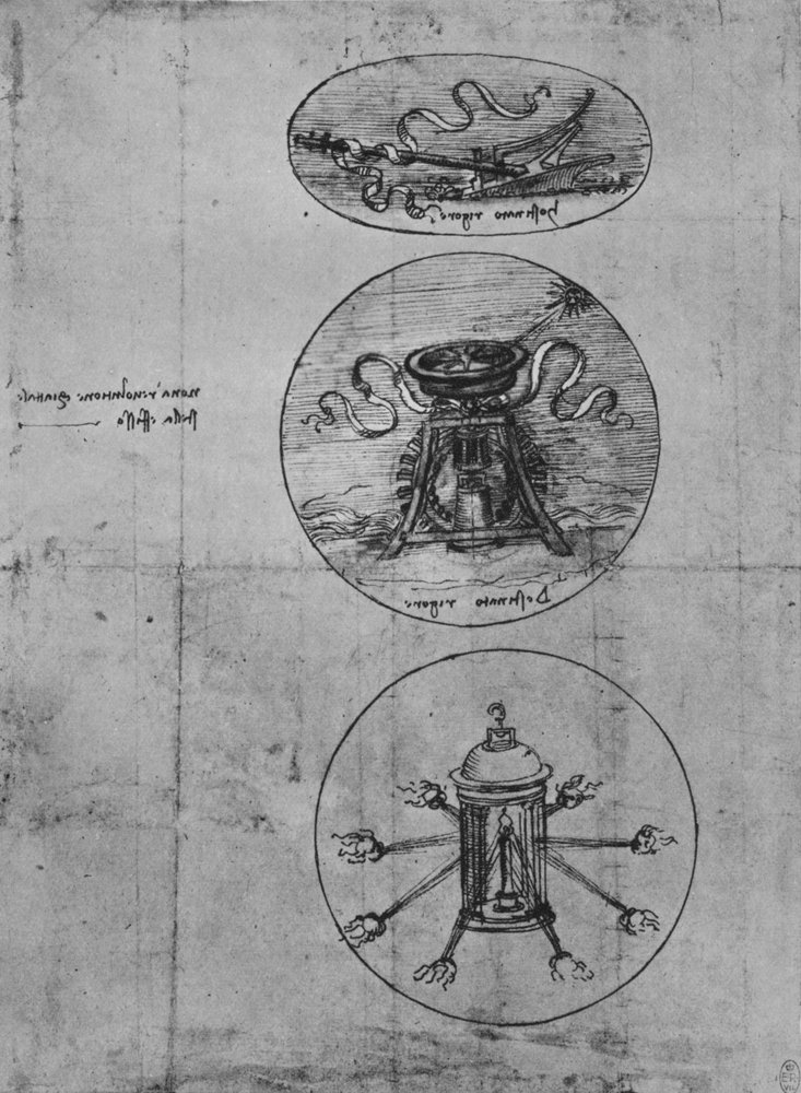 Three Emblems by Leonardo da Vinci: Buy fine art print