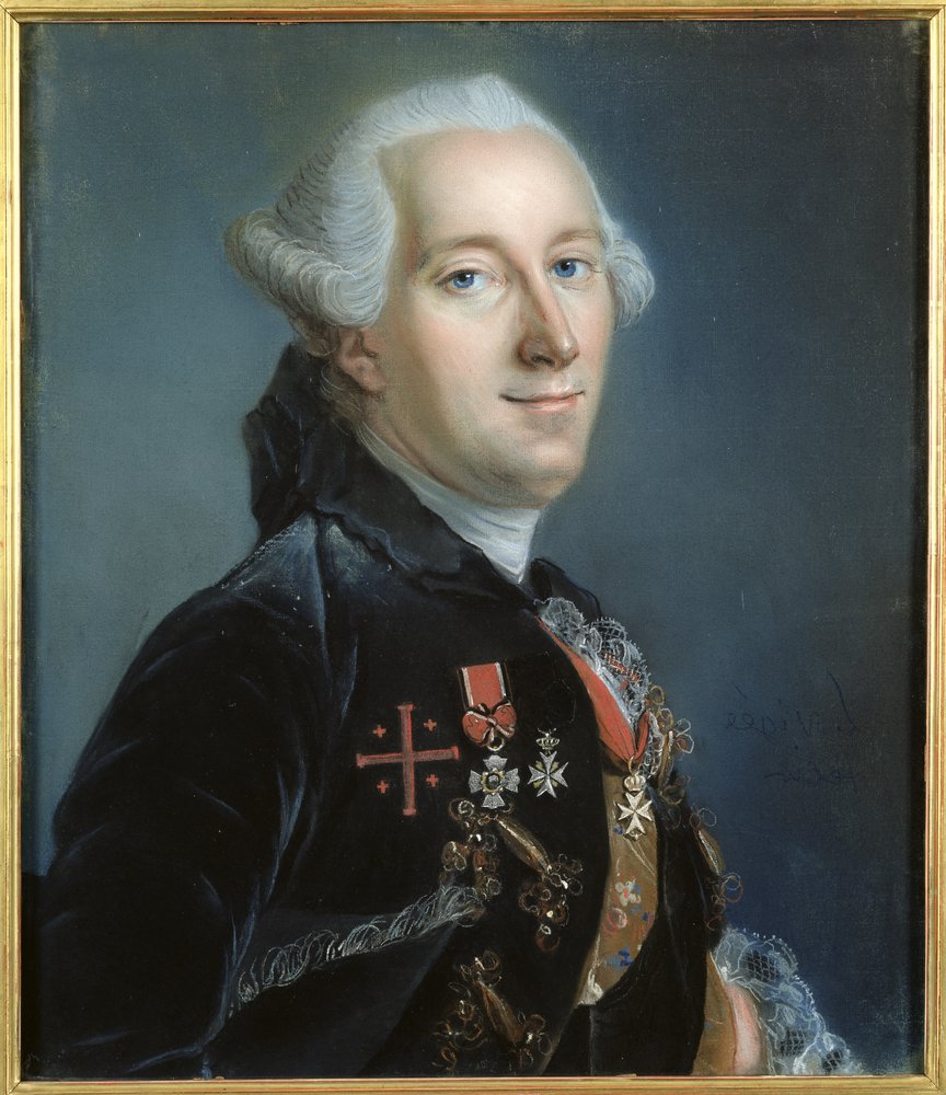 Portrait of a Man by Louis Vigee: Premium art reproduction
