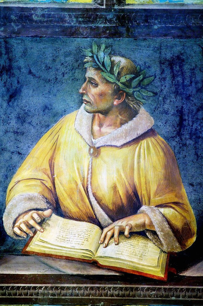 Virgil, Portrait from Illustrious People Cycle