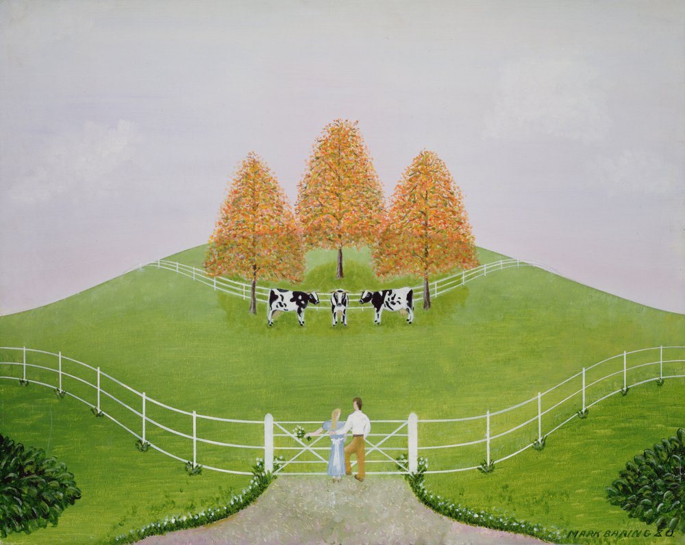 A Pastoral Landscape by Mark Baring: Buy fine art print