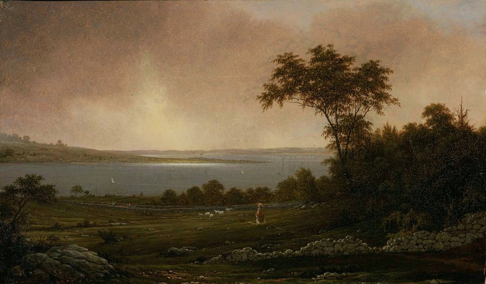 Rhode Island Landscape by Martin Johnson Heade