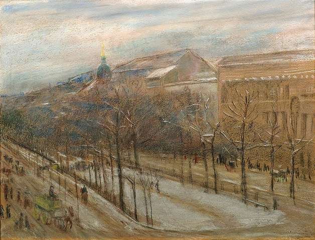 Under the Linden Trees by Max Liebermann: Fine art print