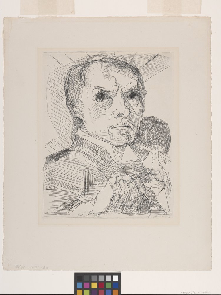 max beckmann drypoint