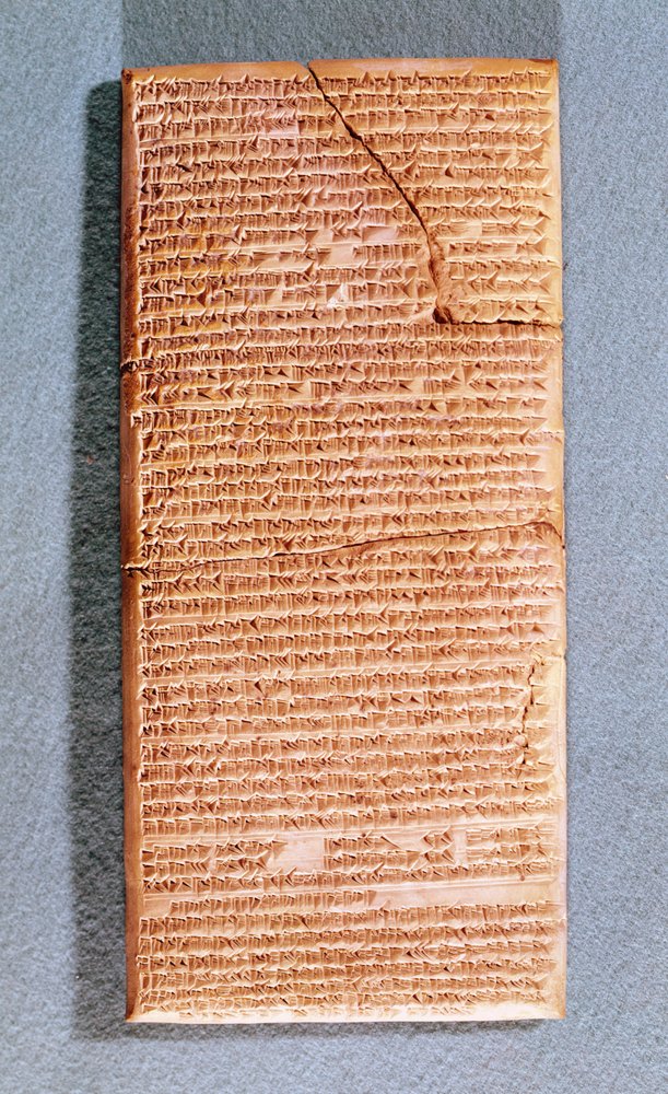 Tablet Relating the Ritual Sacrifices at the Temple of Anu in Uruk ...