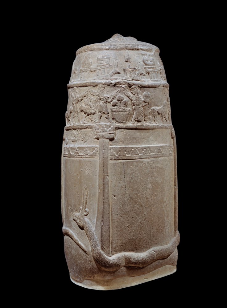 Kudurru in Unfinished Limestone by Mesopotamian Mesopotamian