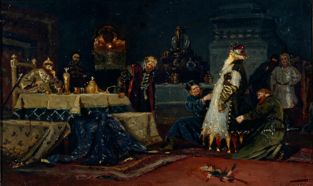 Fools Coat. Boyar Druzhina Andreyevich Morozov Before Ivan the Terrible