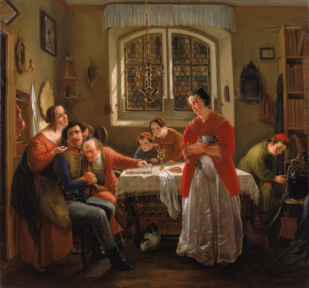 The Return of the Volunteer from the Wars of Liberation to His Family ...