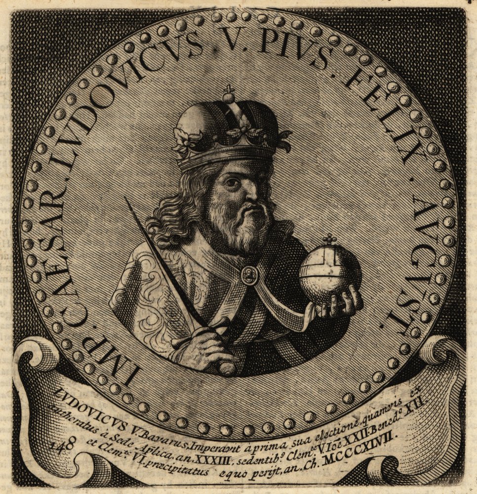 Holy Roman Emperor Louis IV by Netherlandish School