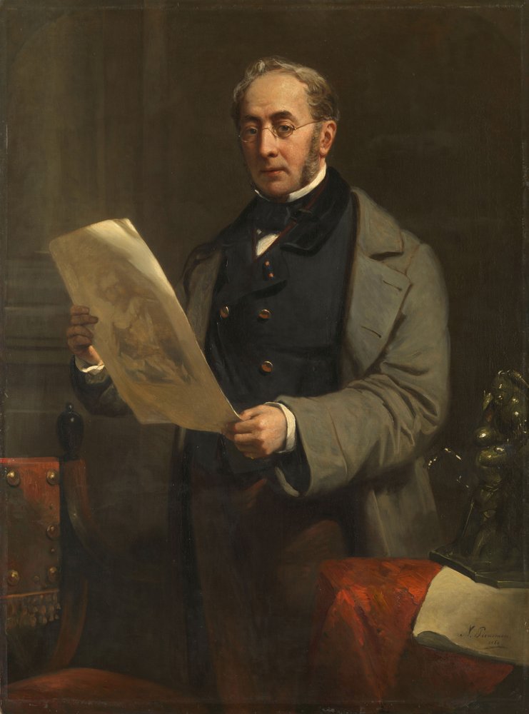 Portrait of Jacob de Vos Jacobszoon by Nicholas Pieneman