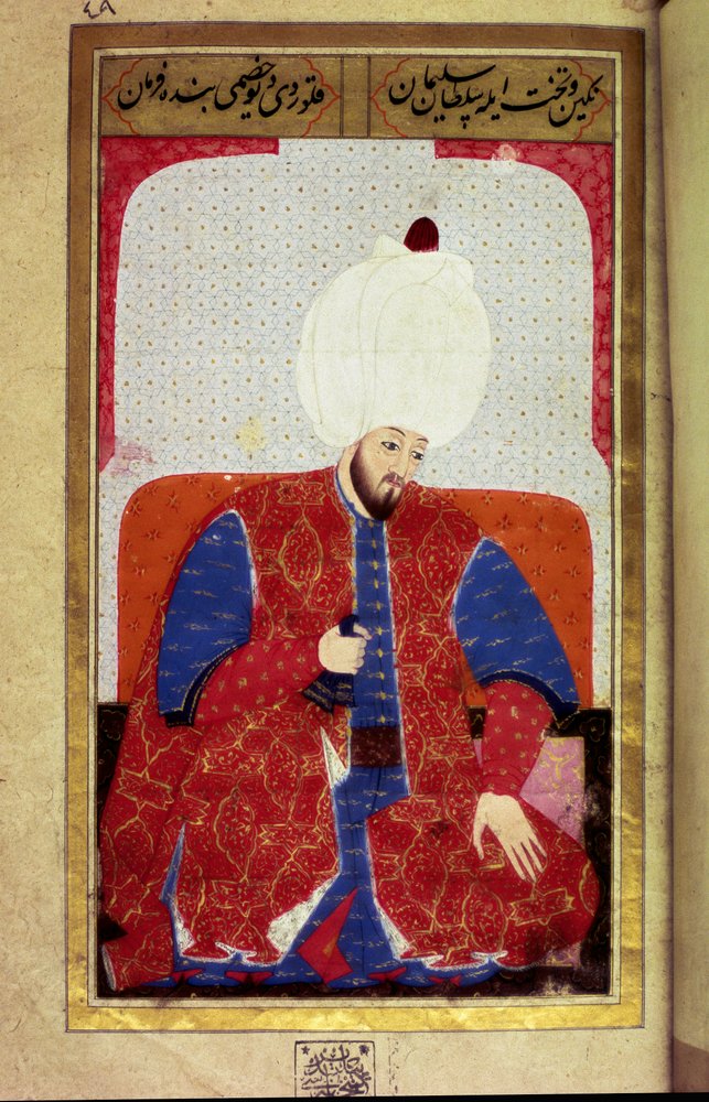 Soliman I the Magnificent by Ottoman School
