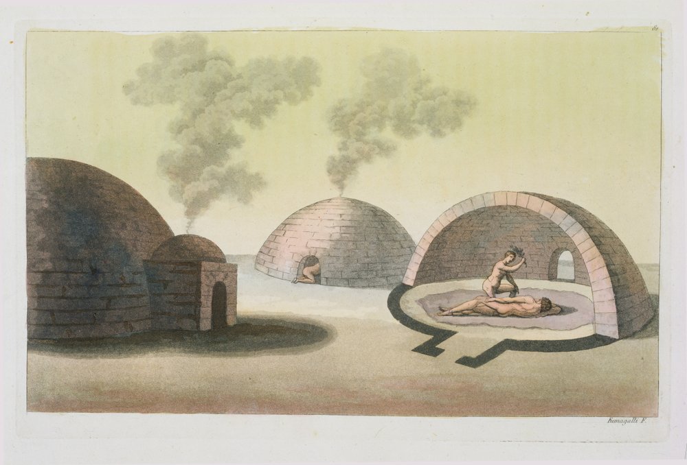 A Temazcalli Ceremony by Paolo Fumagalli: Fine art print