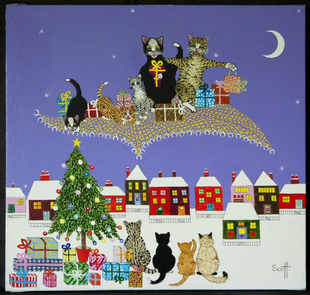 Christmas Magic by Pat Scott: Buy fine art print