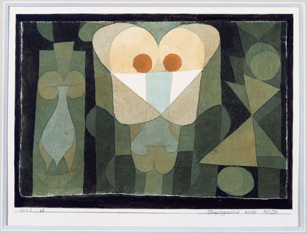 The Physiognomy of a Blood Cell by Paul Klee: Fine art print