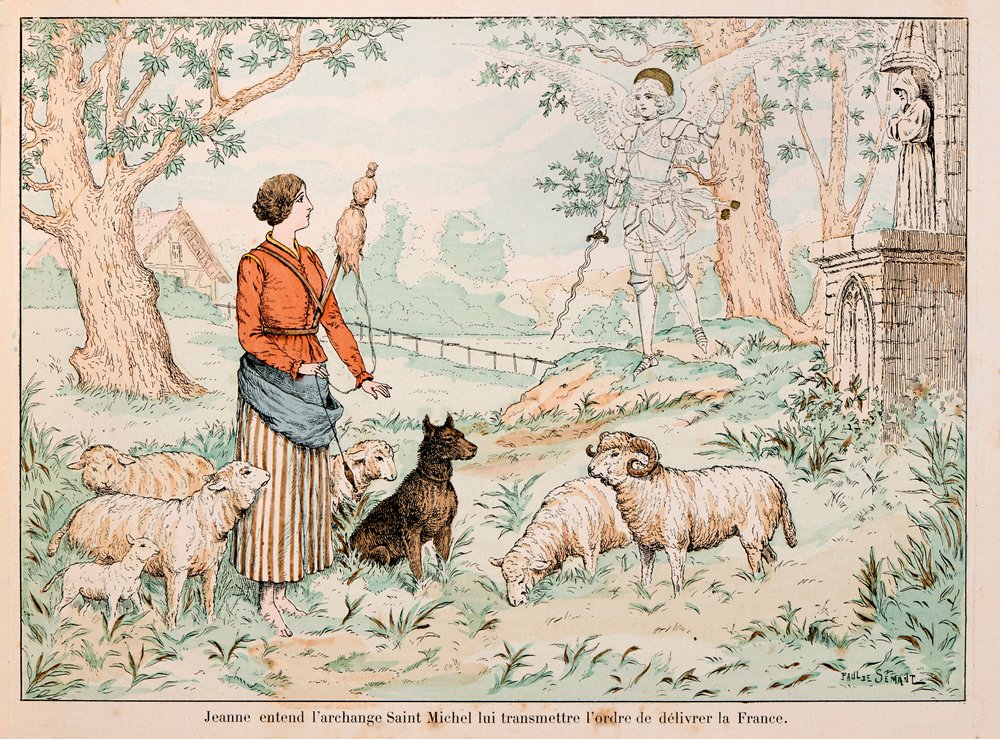 Illustration taken from the book 'Joan of Arc' by Theodore Cahu and ...