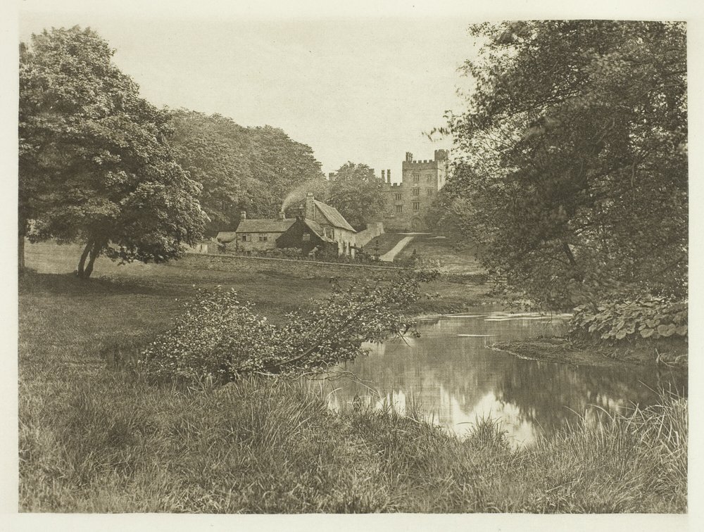 Haddon Hall and Homestead, From the River