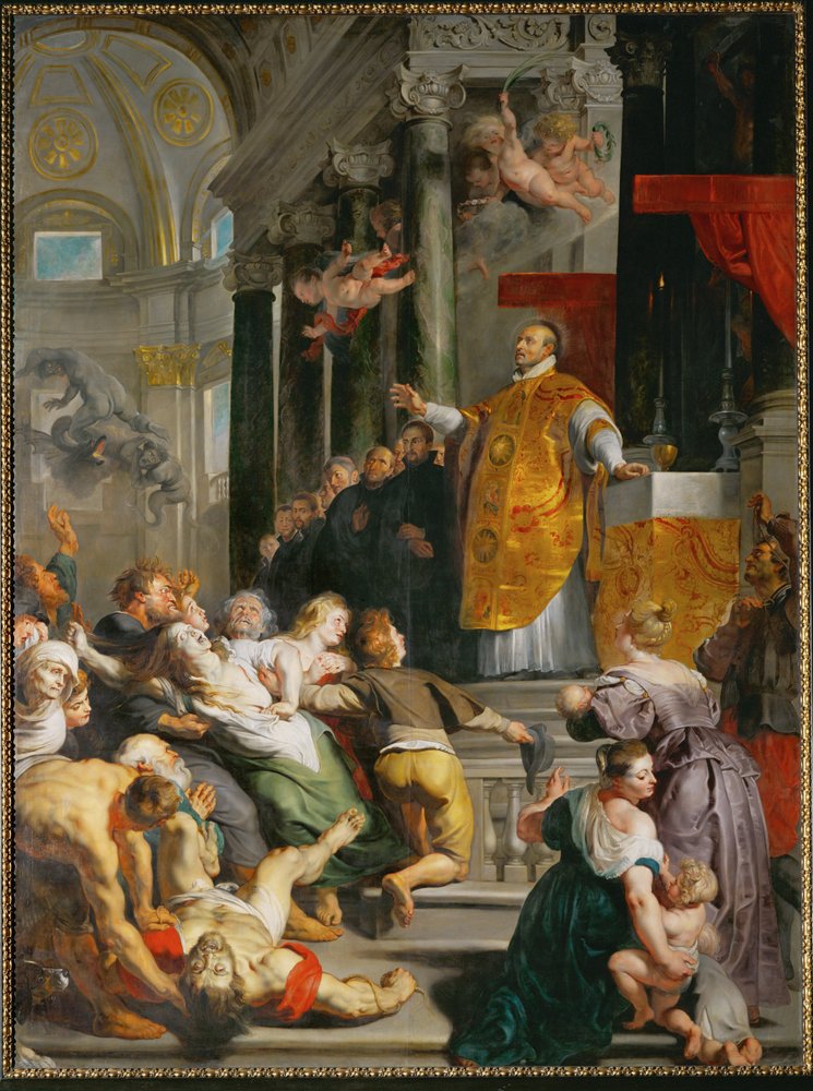The Miracle of Saint Ignatius Loyola by Peter Paul Rubens