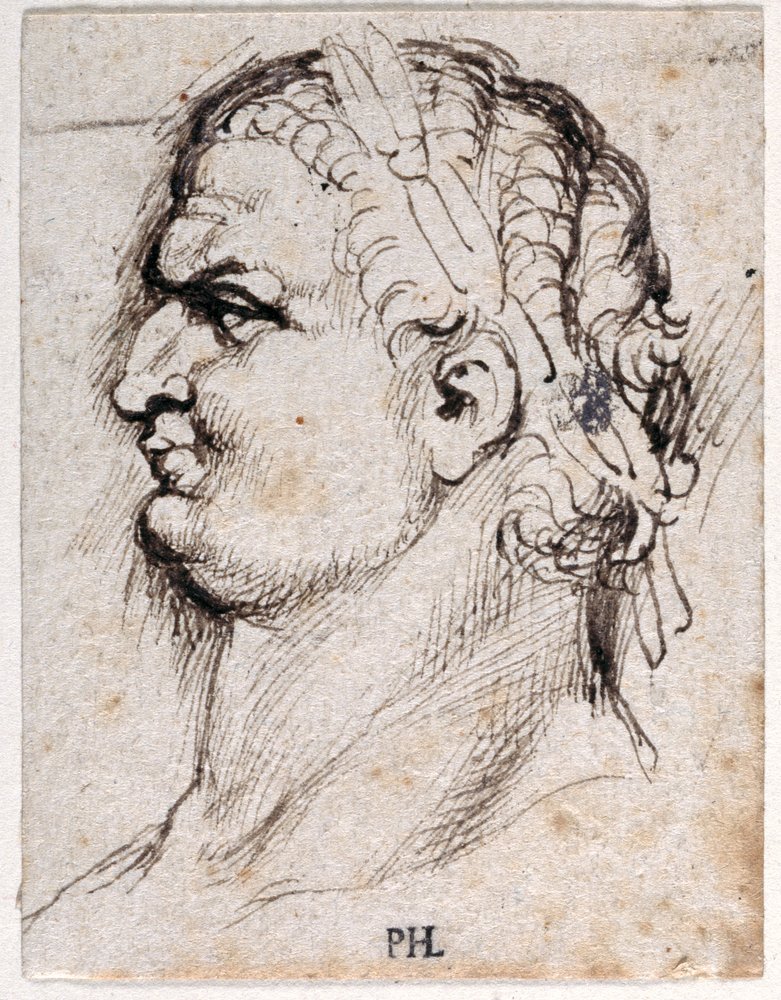 Titus, from Ten Drawings of Eight of the First Twelve Caesars, after ...