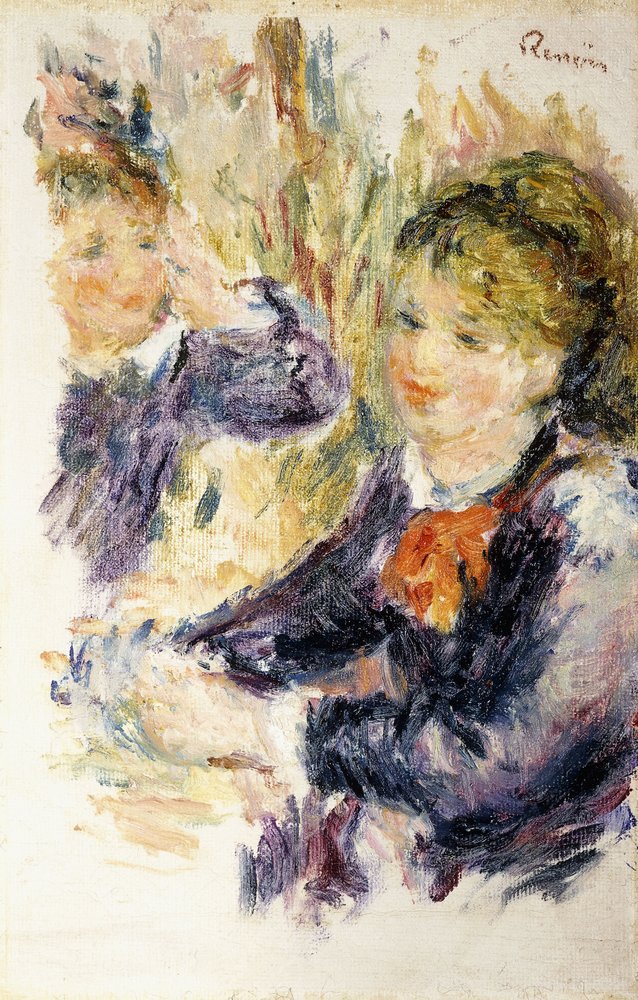 At the Milliner by Pierre Auguste Renoir: Fine art print
