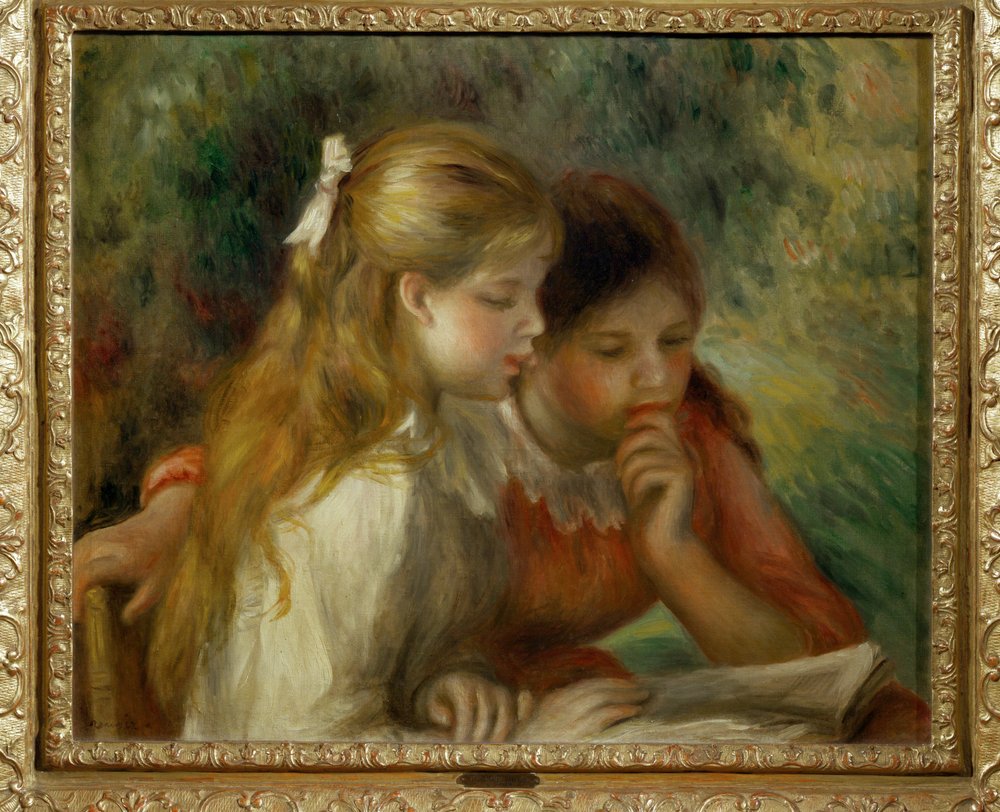 The Reading by Pierre-Auguste Renoir: Buy fine art print
