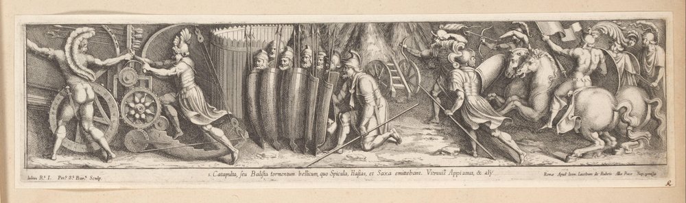 Soldiers in Attack (History of Emperor Constantine)