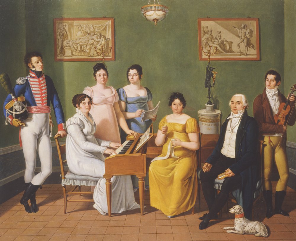 The Mattioli Family by Raffaele Mattioli: Fine art print