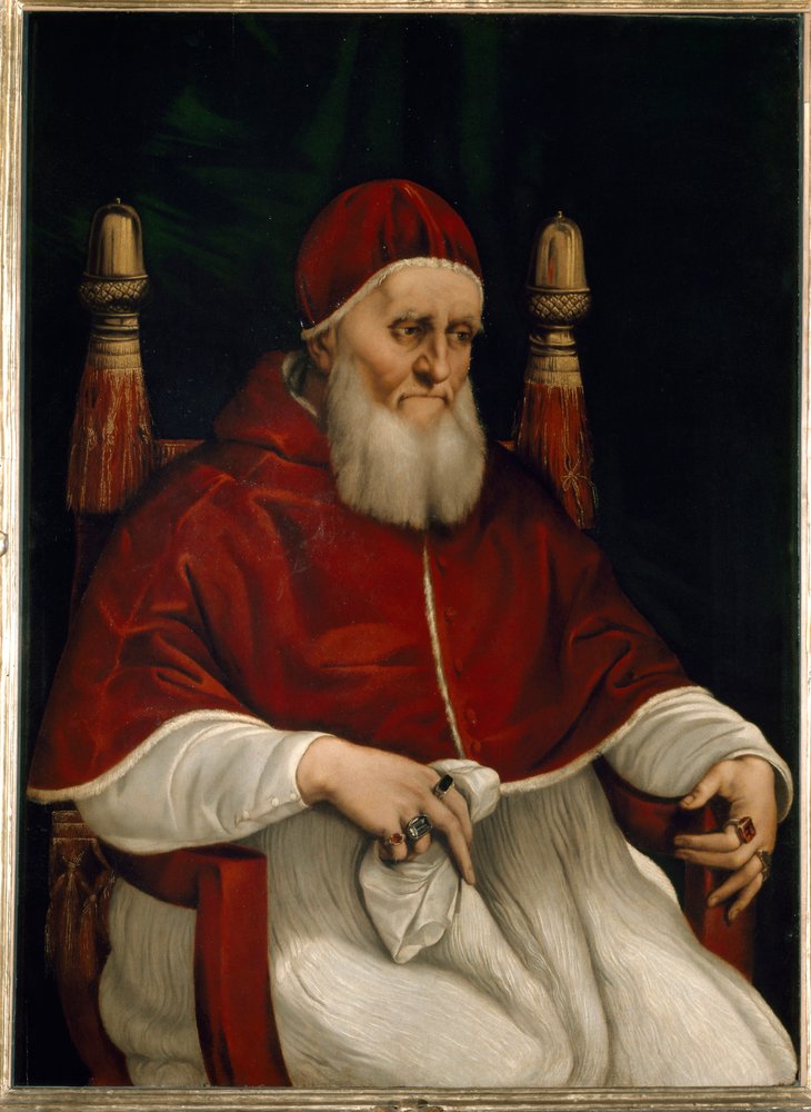 Portrait of Pope Julius II by Raphael: Buy fine art print