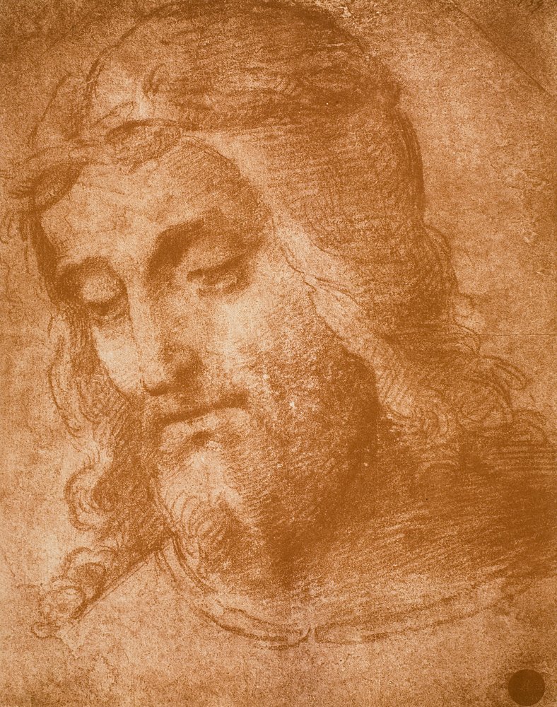 Study for the face of the Redeemer