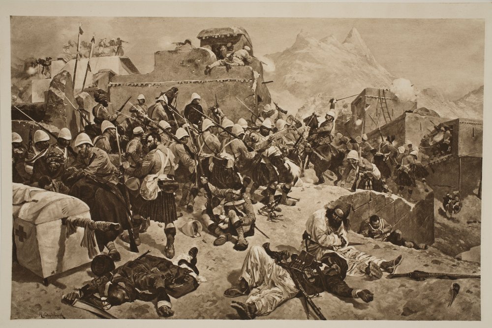 Candahar: The 92nd Highlanders and the 2nd Gurkhas Storming Gaudi ...