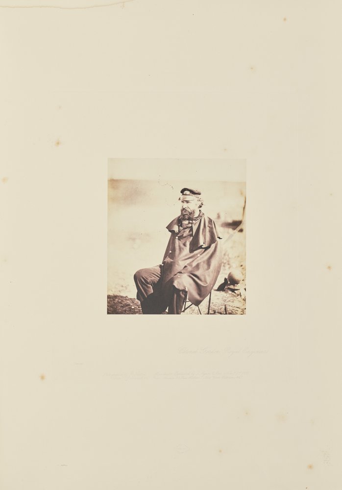 Colonel Gordon, Royal Engineers by Roger Fenton