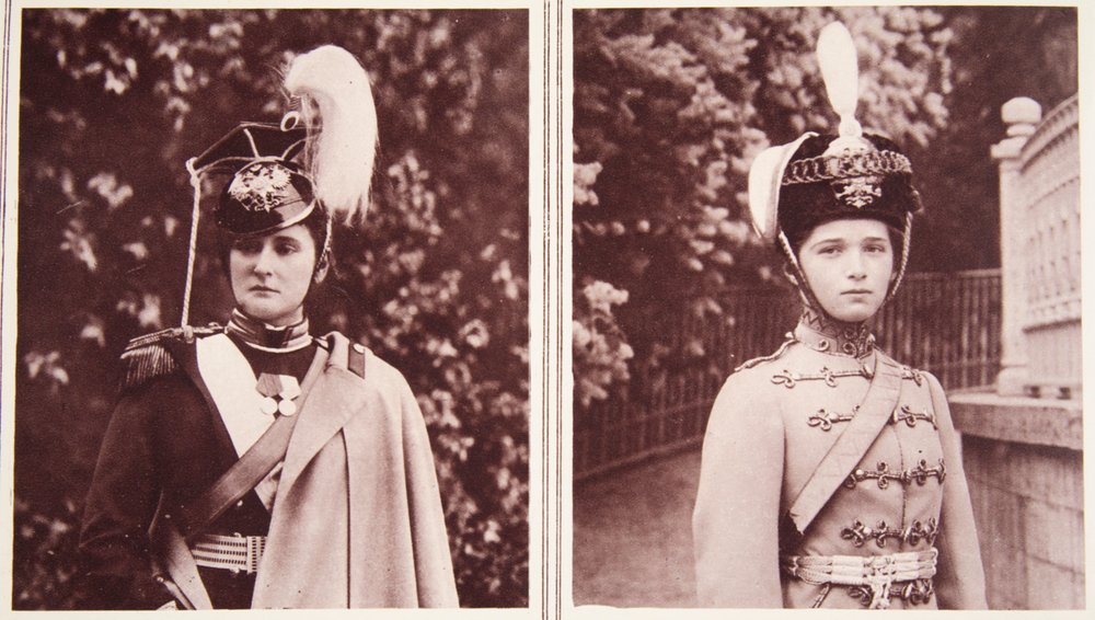Colonel-in-Chief of Russian Lancers: the Empress of Russia, and Colonel ...