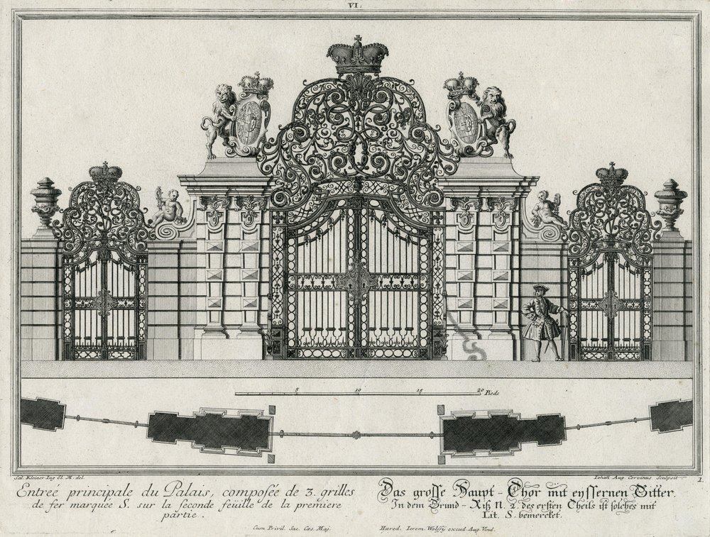 Ground Plan and Elevation of the Main Entrance Gate