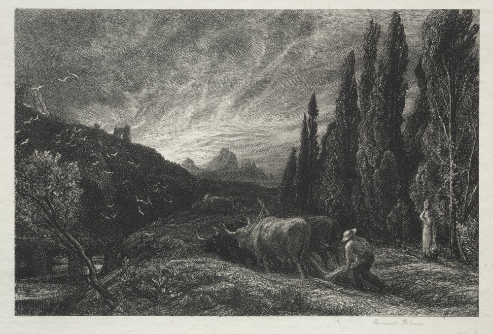 The Early Ploughman by Samuel Palmer: Buy fine art print