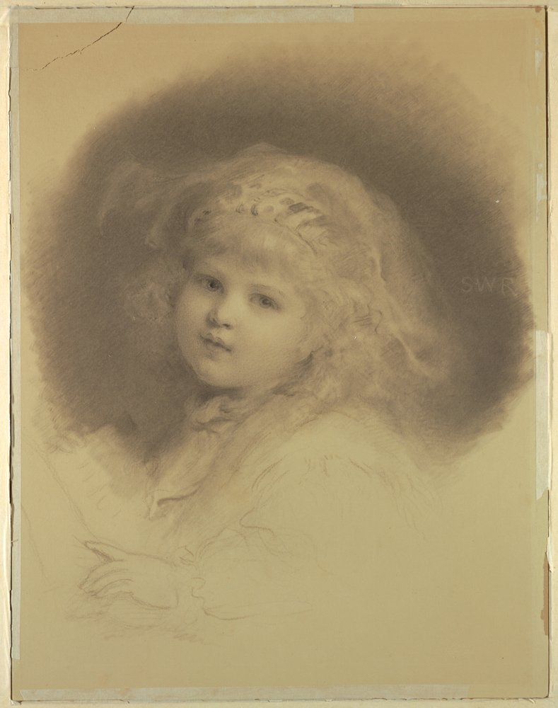 Portrait of a Young Girl by Samuel Worcester Rowse