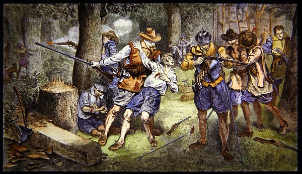 jamestown indian attack