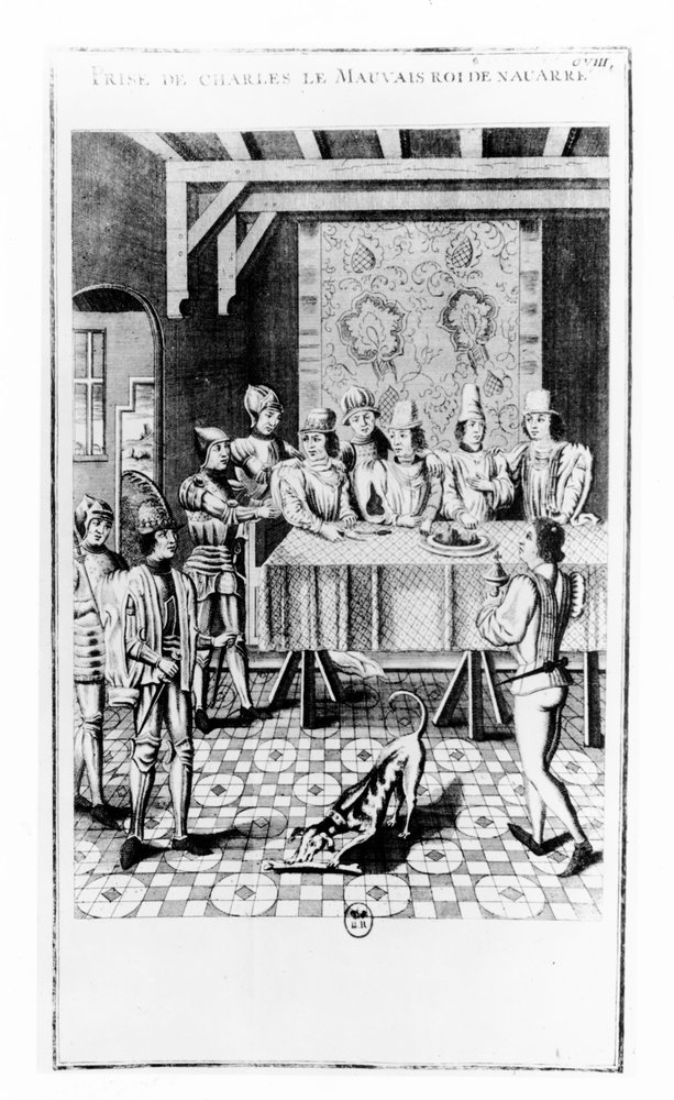 The Arrest of Charles II the Bad, King of Navarre, in 1356