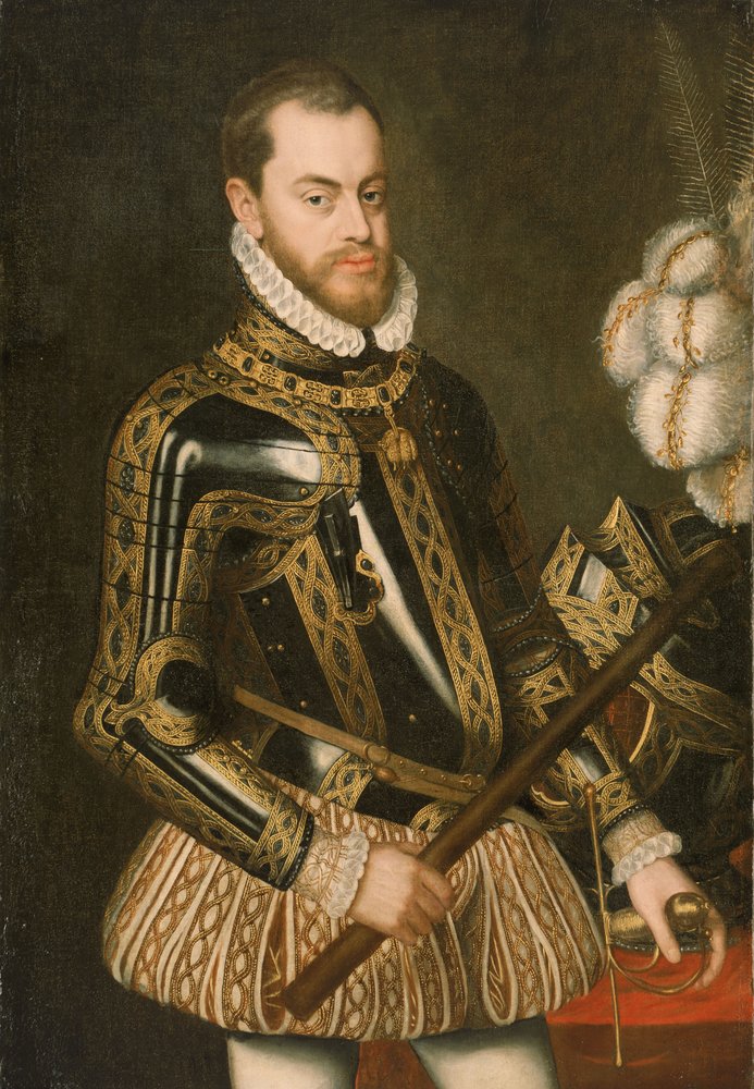 Philip II of Spain by Spanish School: Buy fine art print