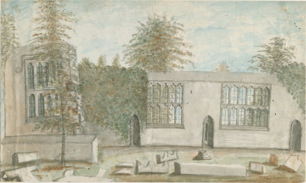 Tixall Hall by Stebbing Shaw: Buy fine art print