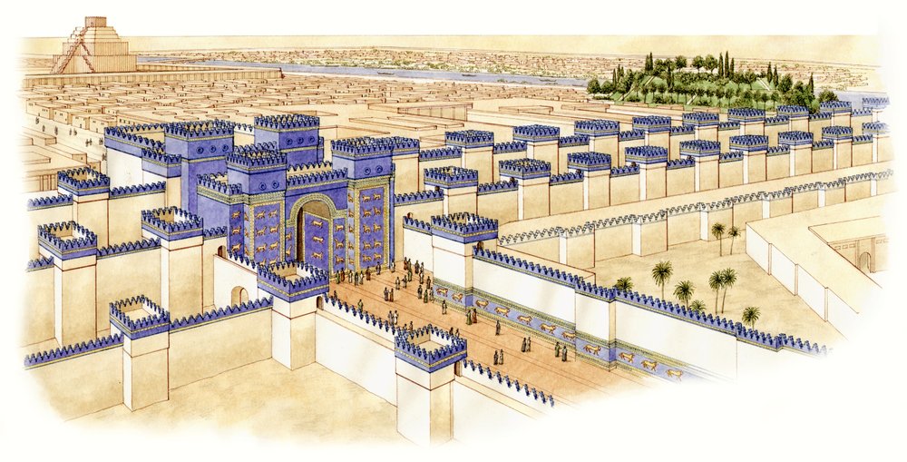 The Ishtar Gate, Babylon, c.-560--10 by Stephen Conlin