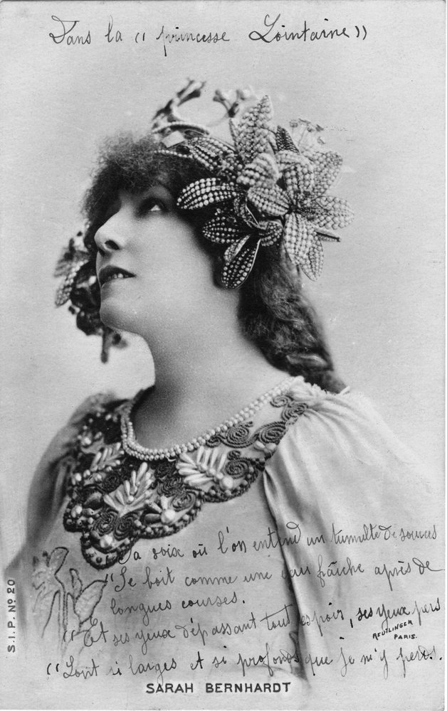 Henriette Rosine Bernard aka Sarah Bernhardt in the Role of 'The ...