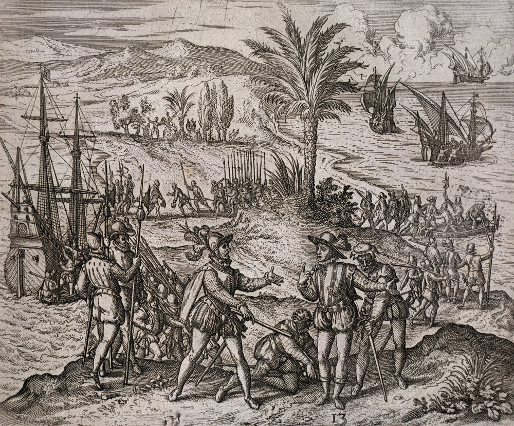 The Arrest of Christopher and Bartholomew Columbus by Order of ...