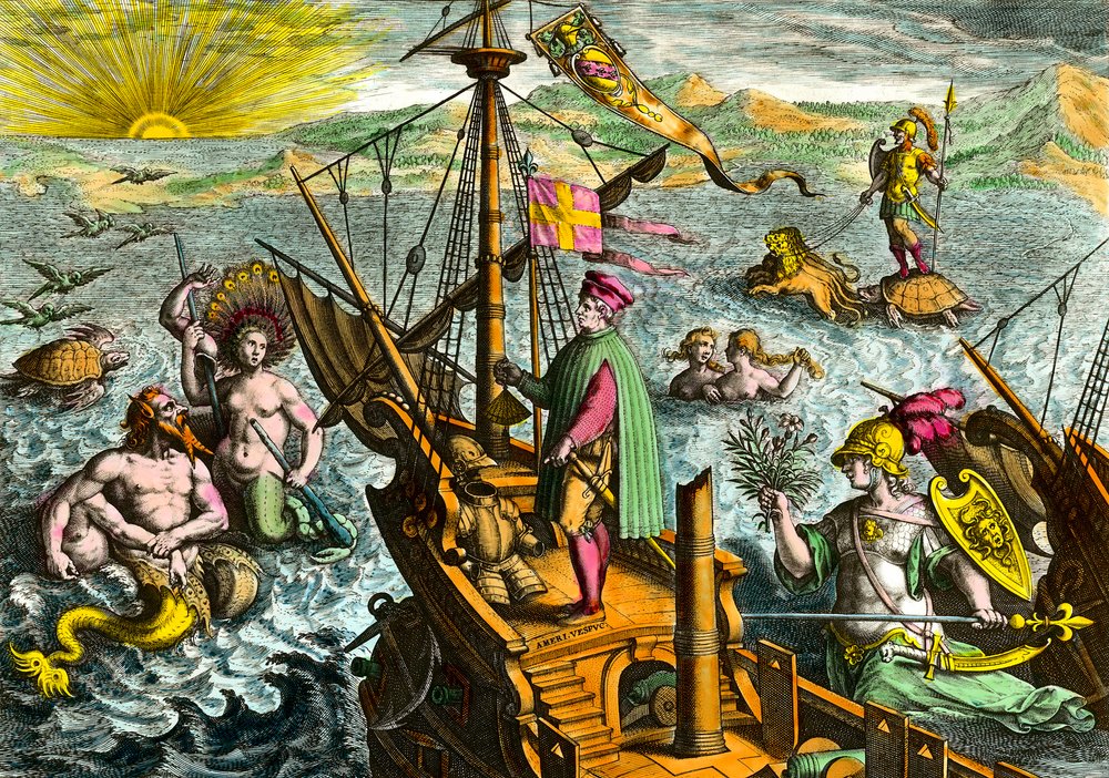 amerigo vespucci coloring pages