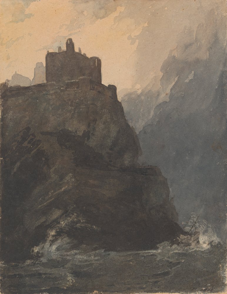stormy cliffs