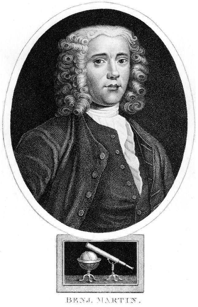 Benjamin Martin, English mathematician and instrument maker, c 1730s