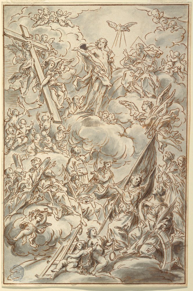 Drawing by Unbekannt: Highest-quality art reproduction