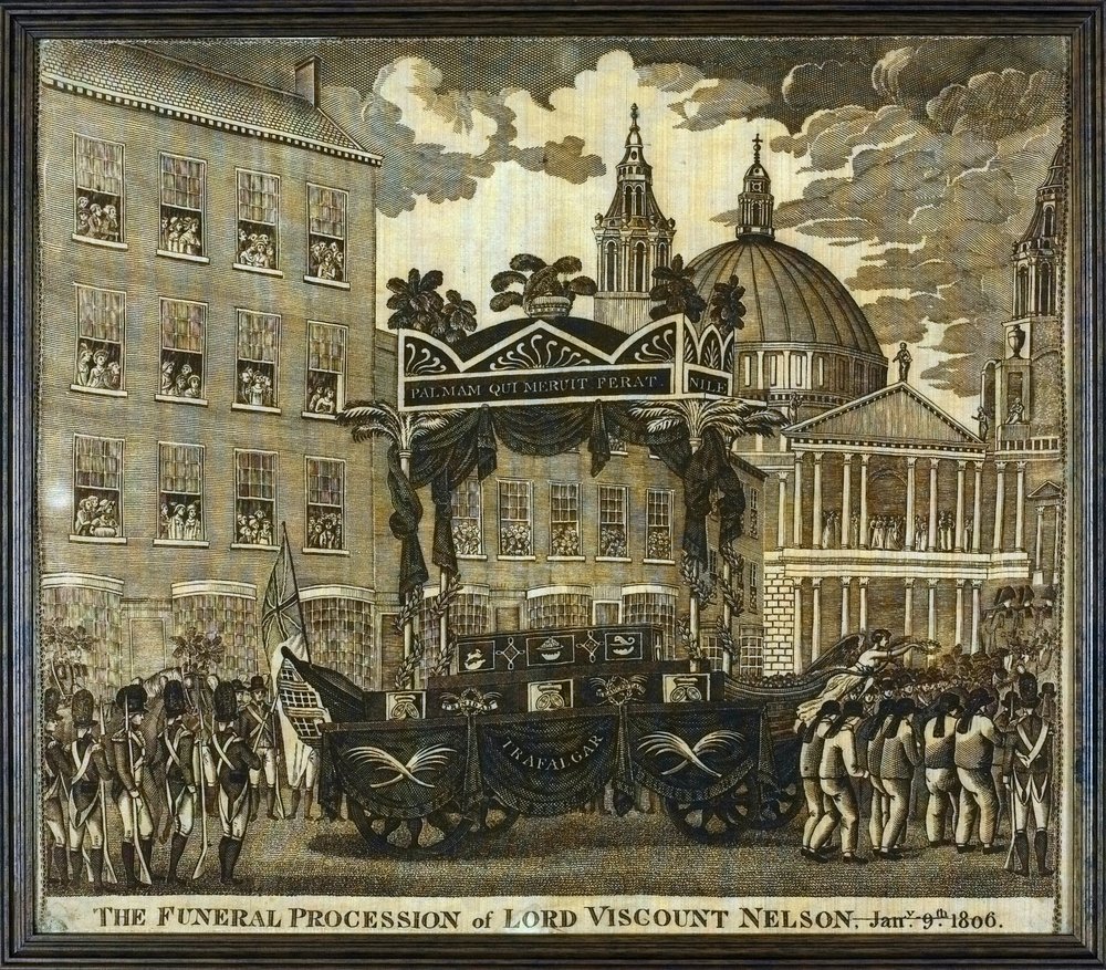 nelson's funeral procession