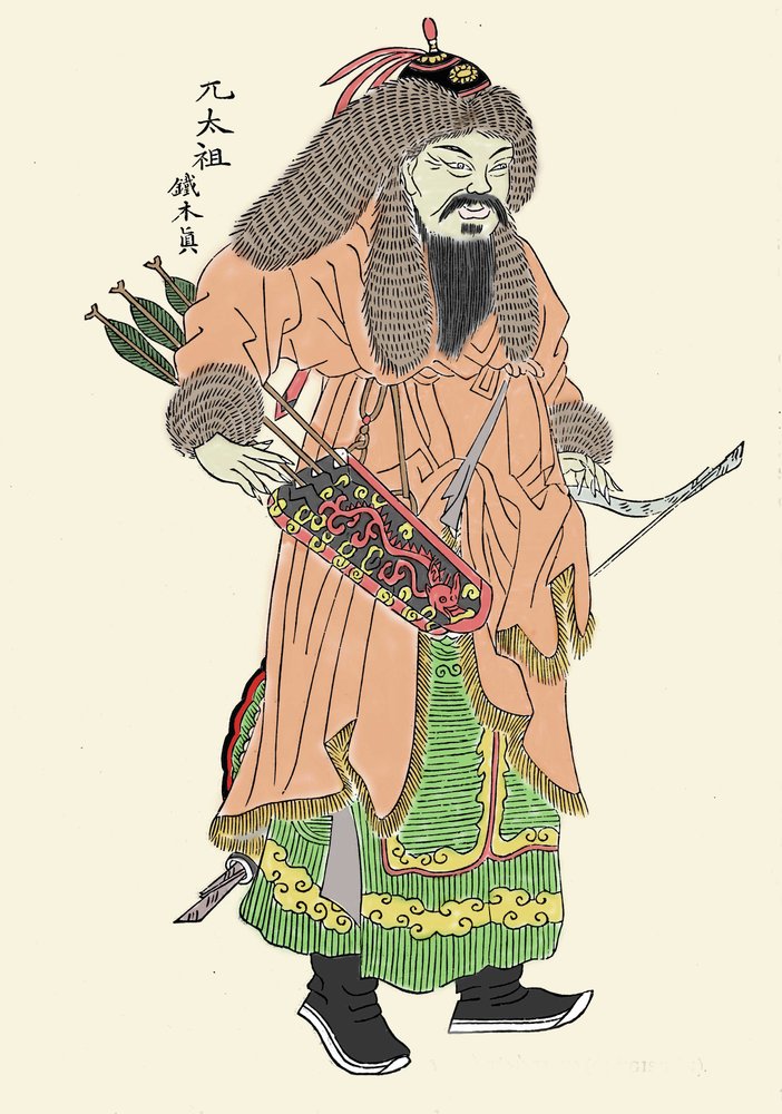 Genghis Khan Portrait