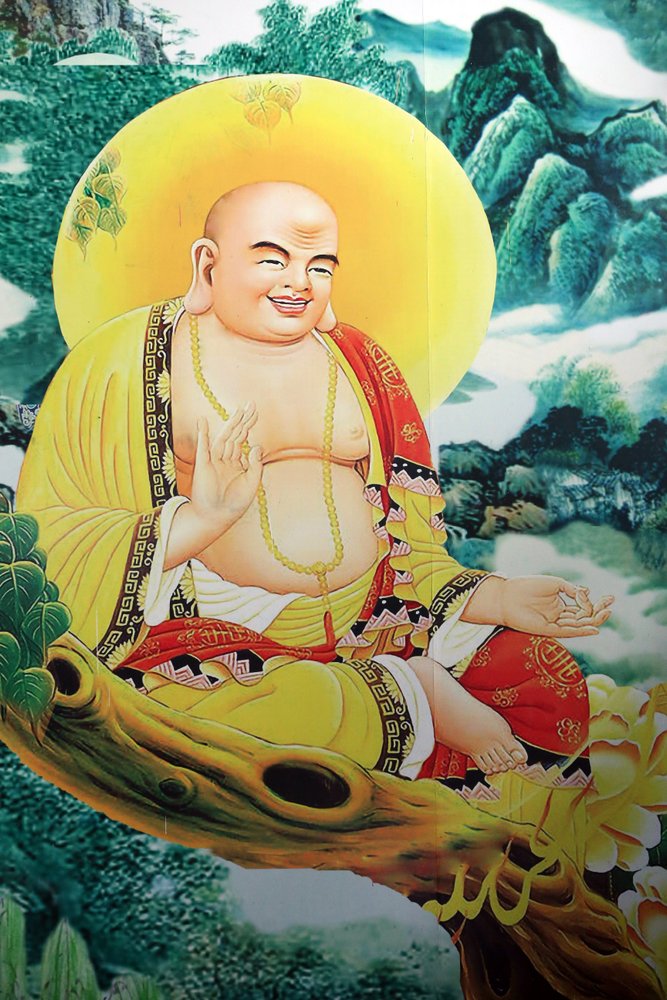 Smiling Buddha Drawings